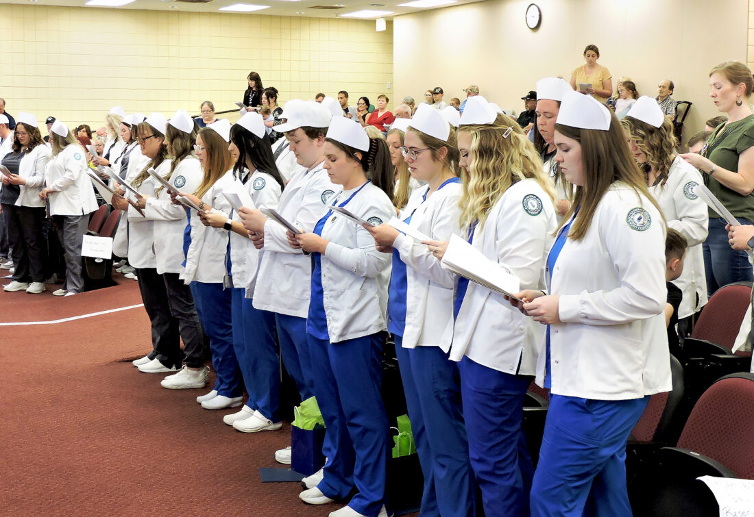 EGCC nursing students celebrate at pinning ceremony | News, Sports ...
